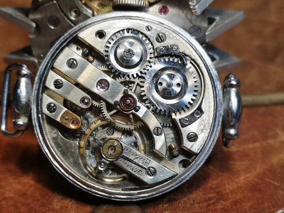 Rare chorology, Mens vintage swiss watch "Albert Peri… - Gem