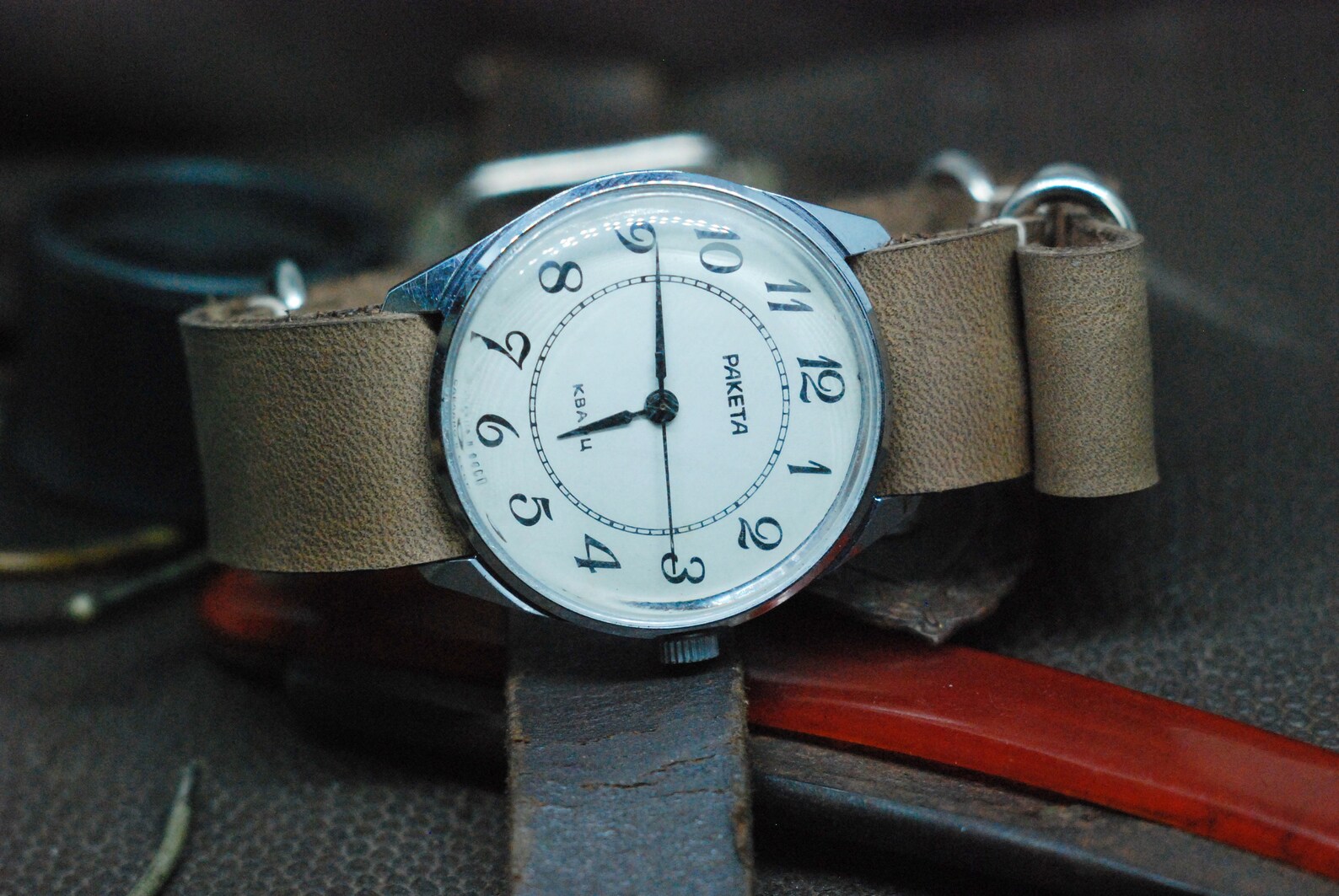 RARE Raketa Vintage Men's Watch rocket | Etsy