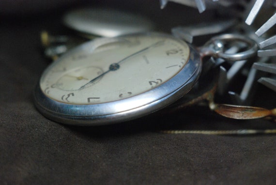 ussr watch " iskra " 1950 s soviet watch Men's pocke… - Gem