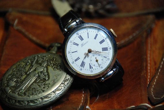 Rare chorology, Mens vintage swiss watch "Albert Peri… - Gem