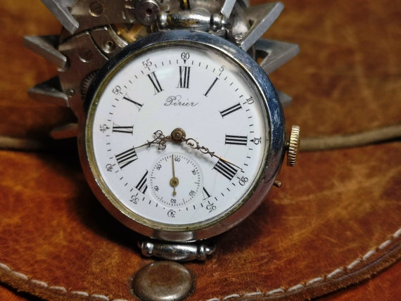 Rare chorology, Mens vintage swiss watch "Albert Peri… - Gem