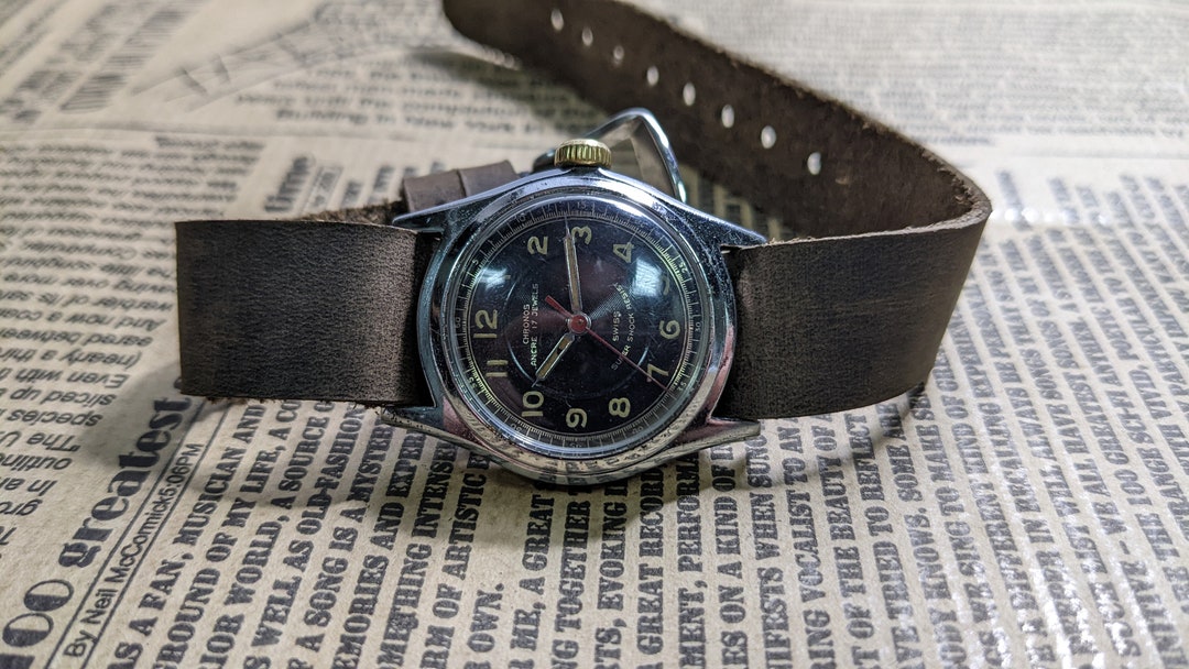 Wristwatch Vintage Swiss Watch chronos Watch 17 Jewels - Etsy