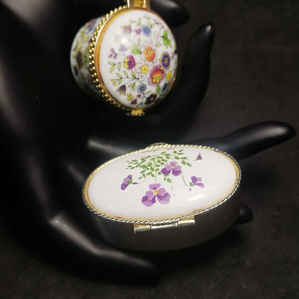 Porcelain Powder Box - Etsy