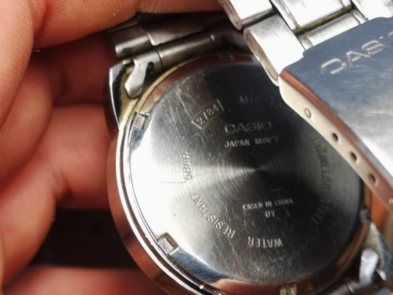 rare wristwatch casio quartz Original 50 meters -mtp … - Gem