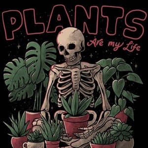 Plants Are My Life Cross Stitch Pattern - Etsy