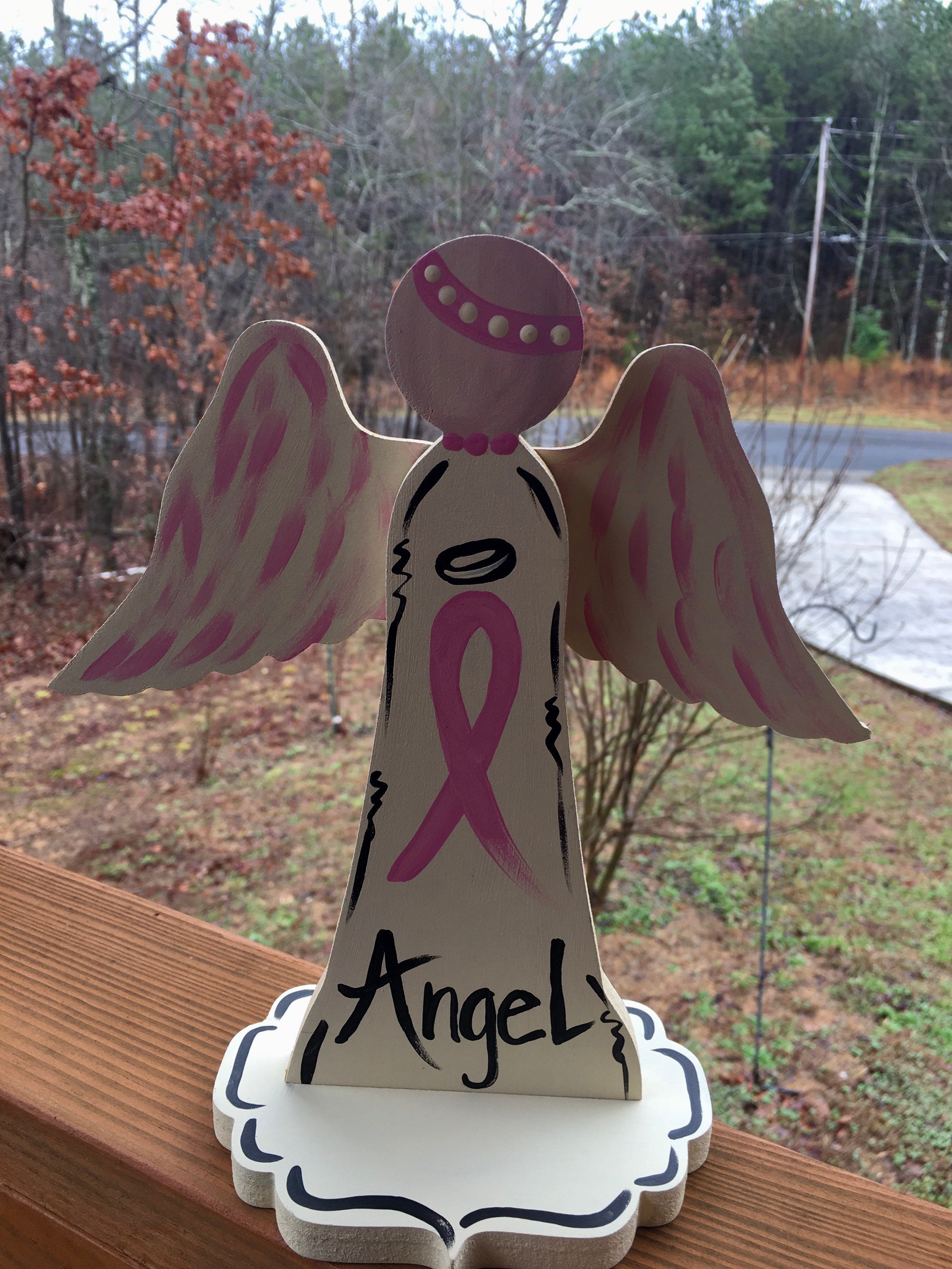 Awareness Angels Awareness Ribbons Angel Decor Art for a | Etsy