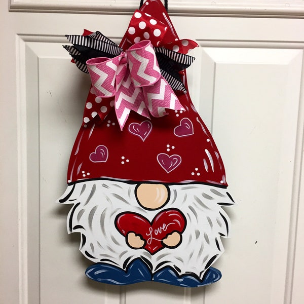 Valentine Gnome Painting - Etsy