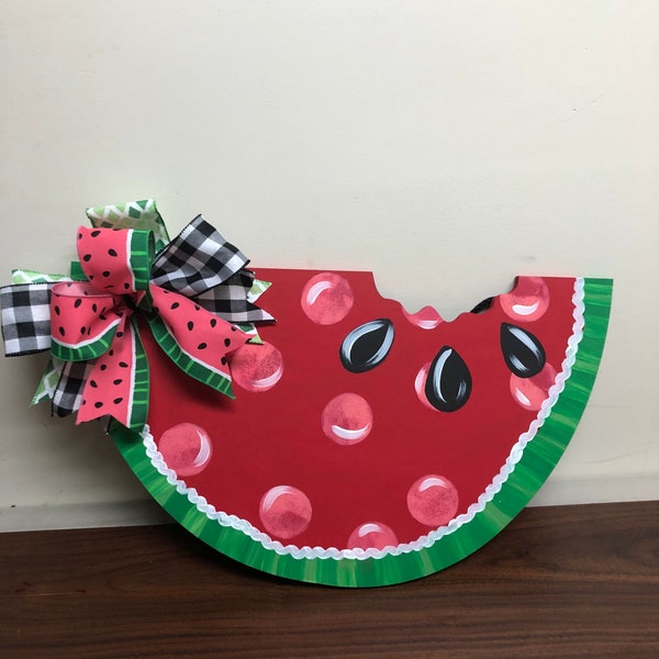 Watermelon Door Hangers - Etsy