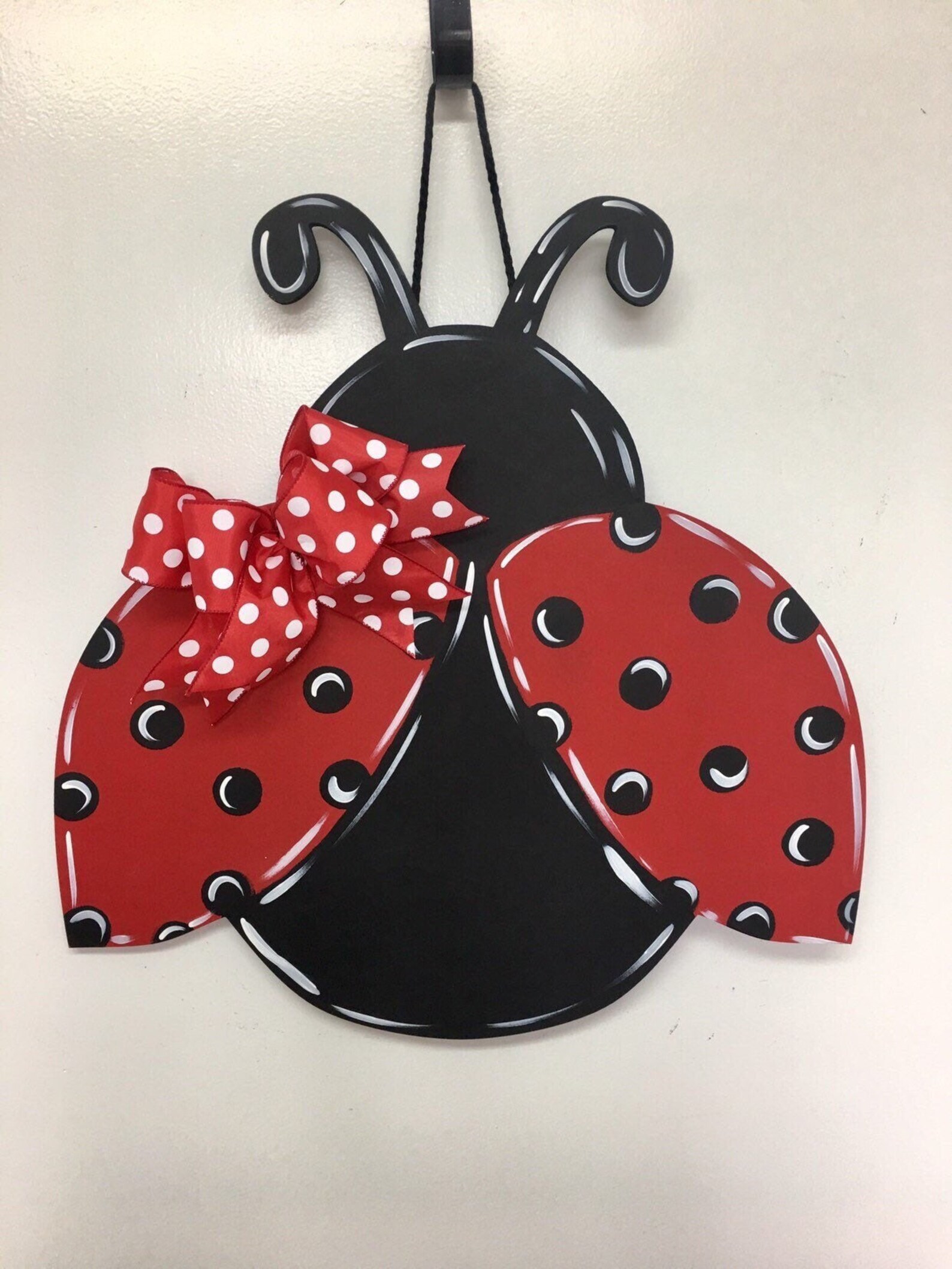 Lady Bug Door Hanger Spring Decor Summer Decor Home Decor - Etsy