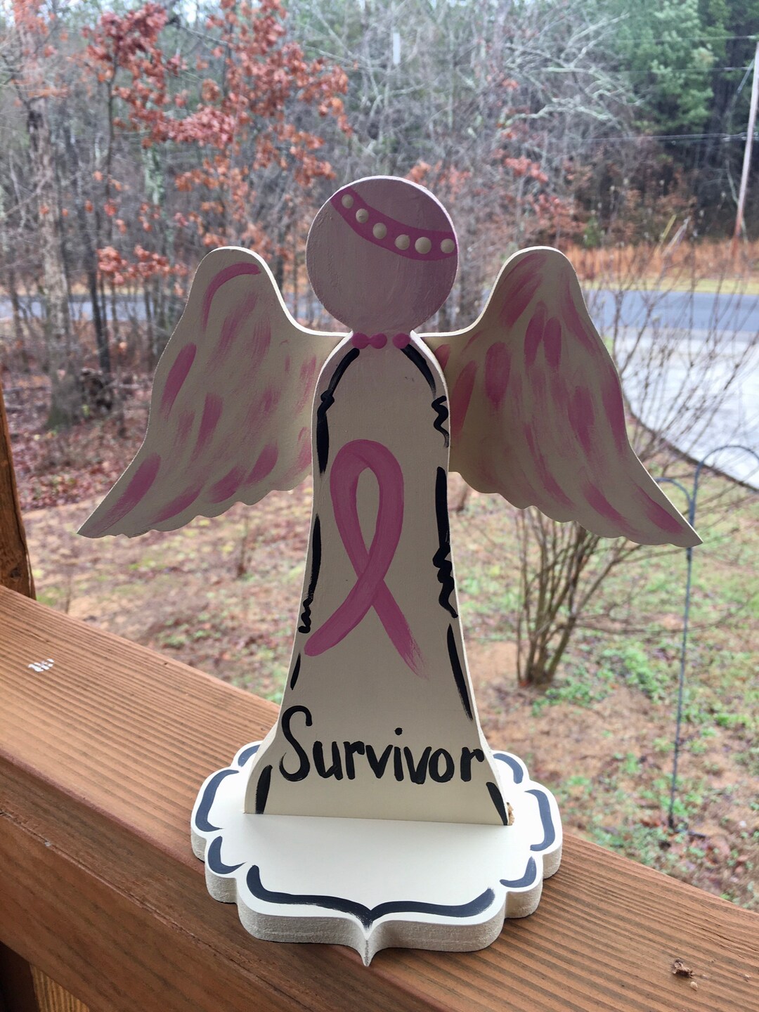 Awareness Angels Awareness Ribbons Angel Decor Art for a - Etsy.de