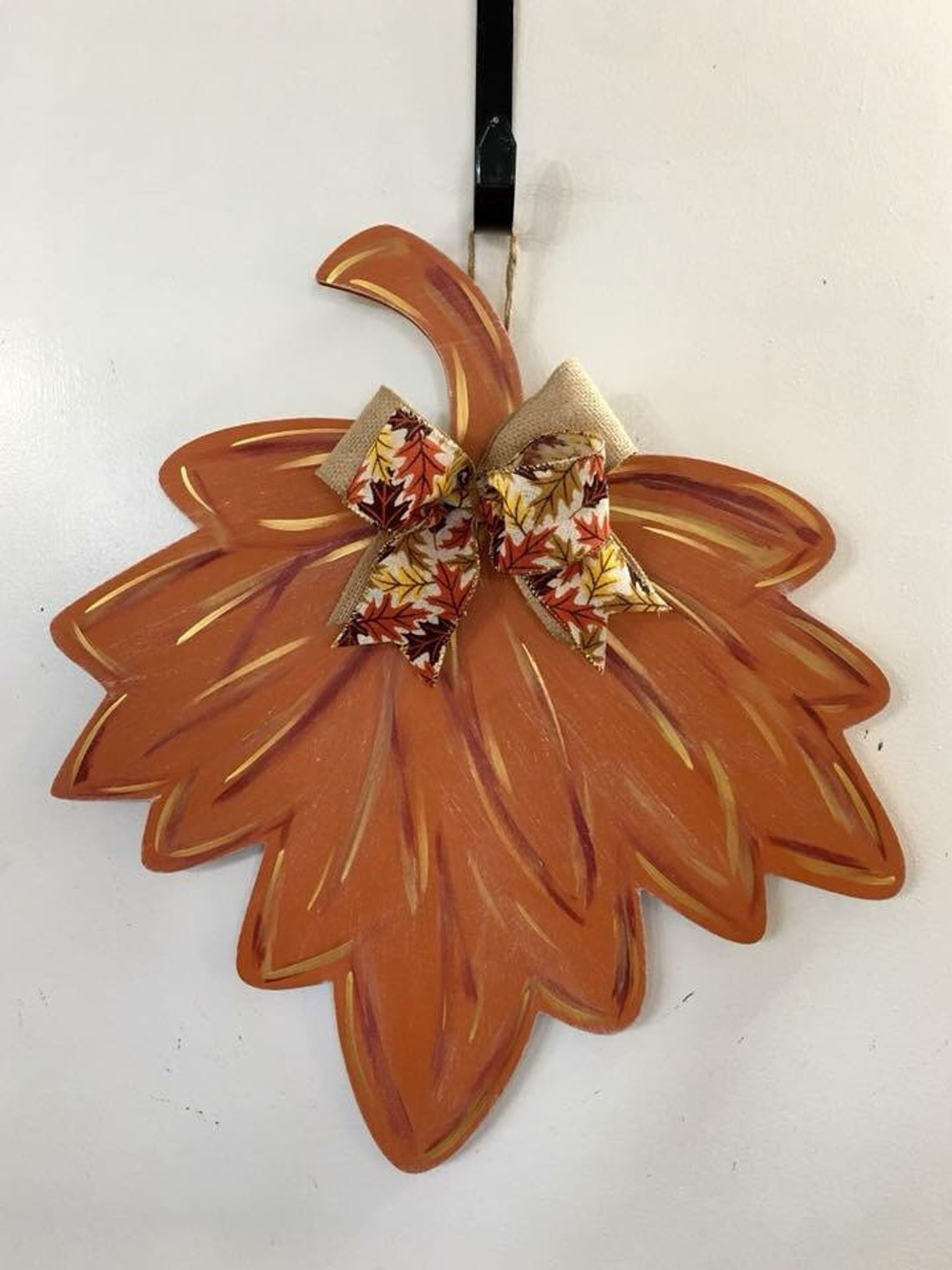 Maple Leaf Door Hanger Leaf Signs Tree Decor Home Decor | Etsy