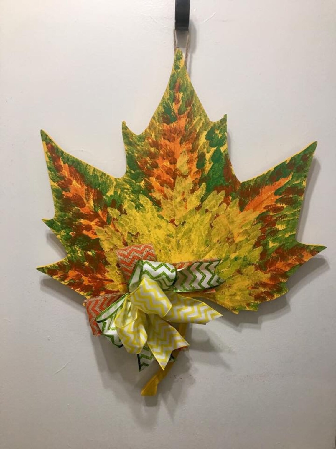 Maple Leaf Door Hanger Leaf Signs Tree Decor Home Decor | Etsy