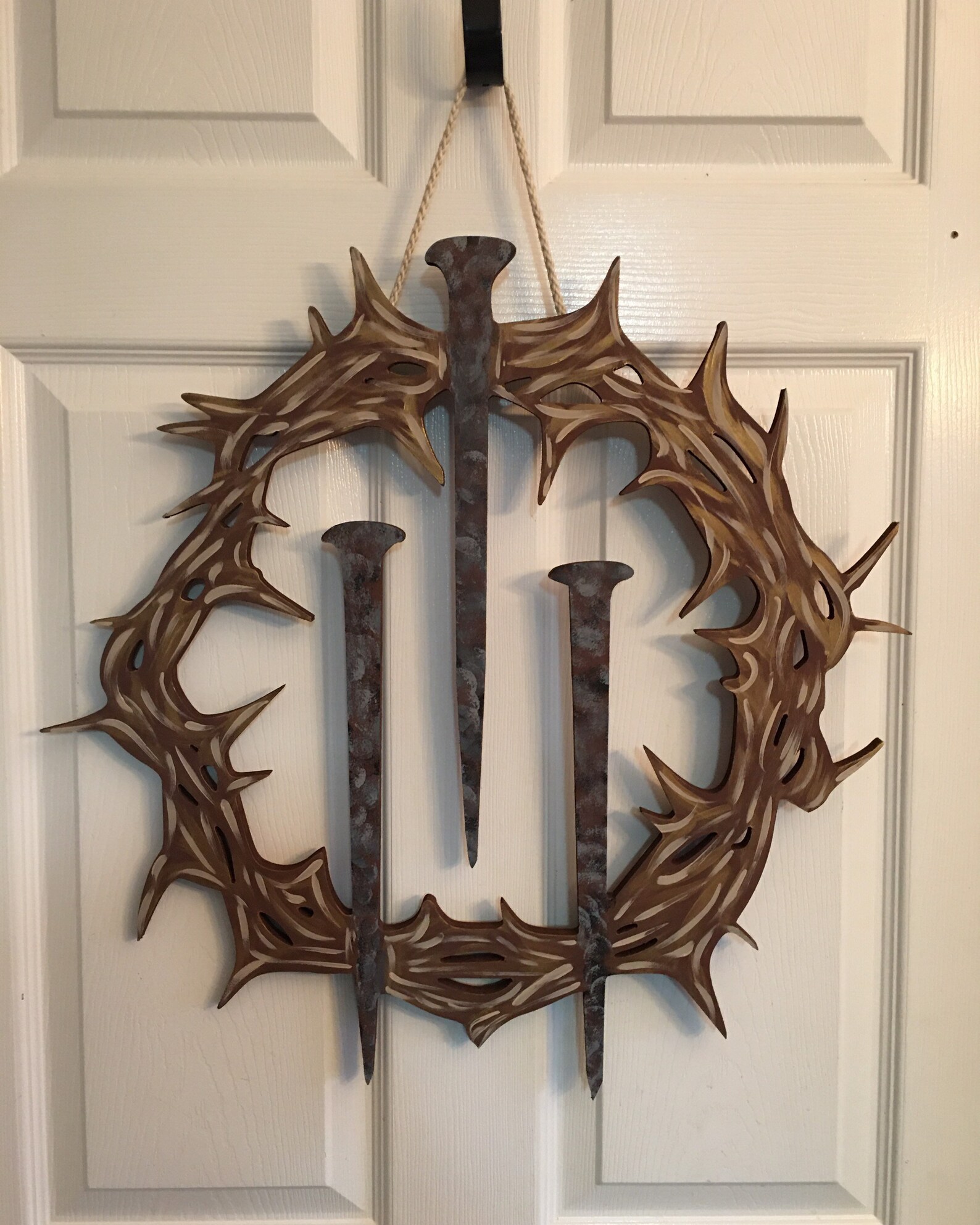 Easter Door Hanger Biblical Door Hanger Spiritual Home - Etsy