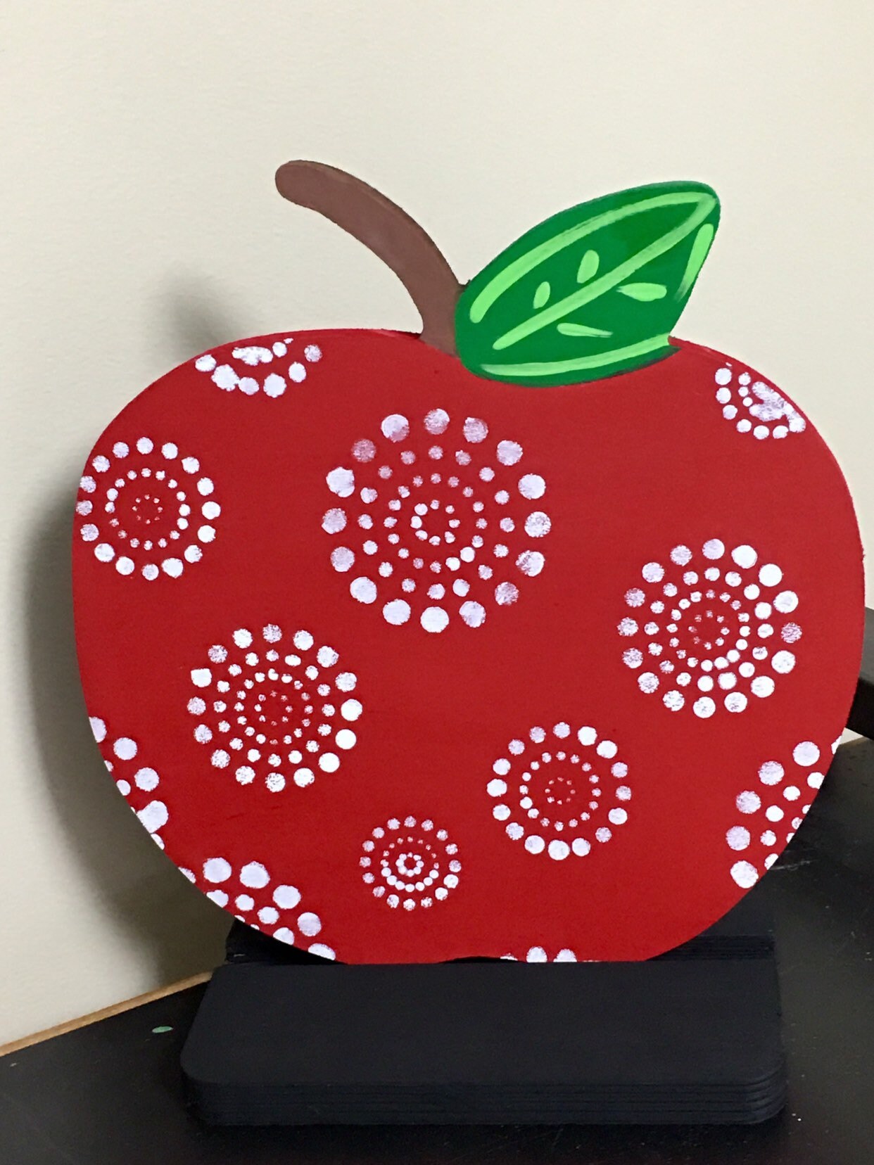 Apple Teacher Name Plate Teacher Gift School Decor | Etsy