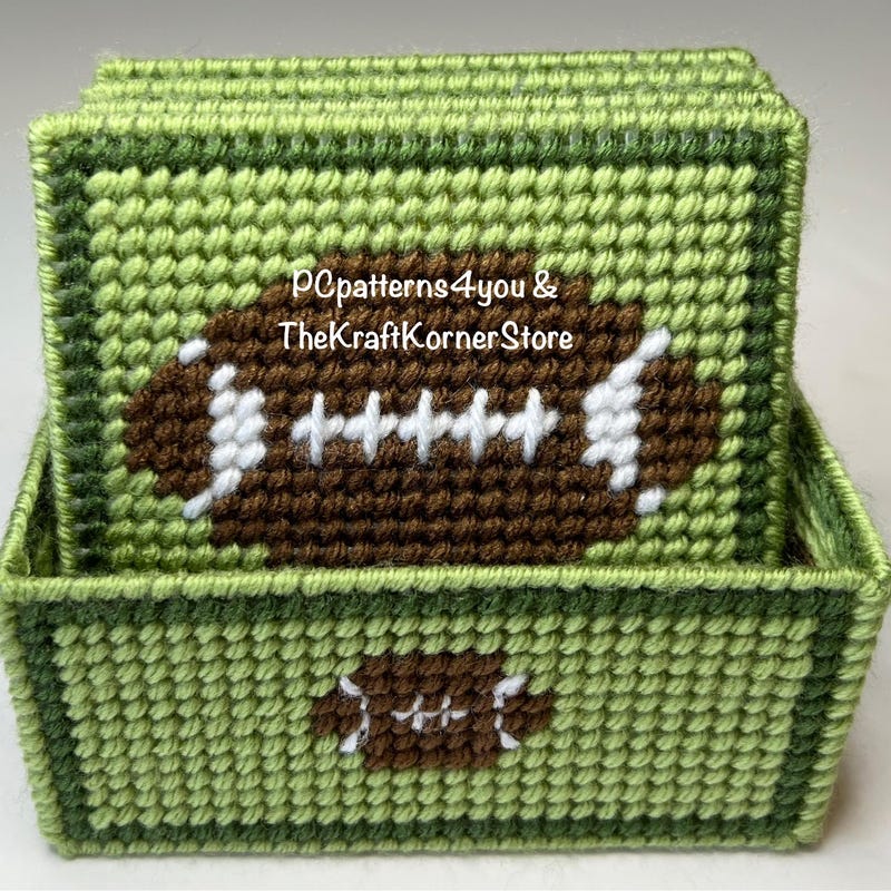 Plastic Canvas Football - Etsy