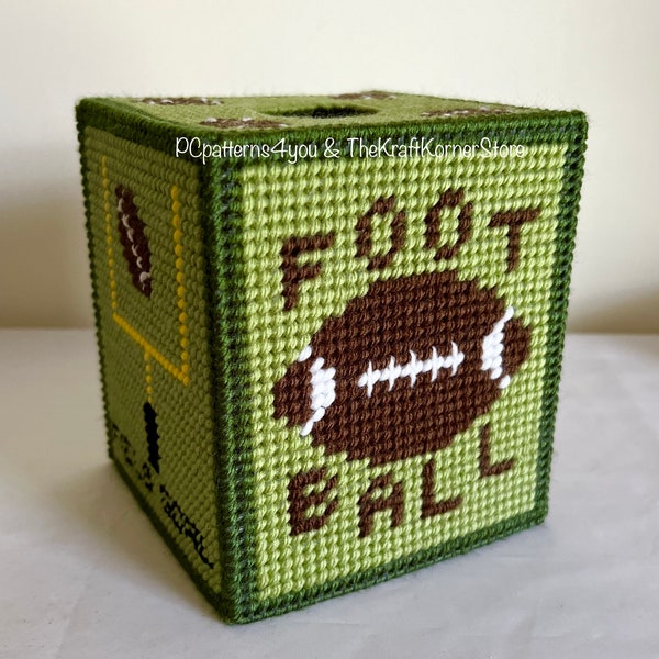 Plastic Canvas Football - Etsy