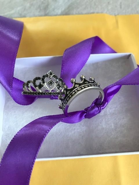Crown Ringsilver Crown Ringqueen Ringking Ringcrown Ring | Etsy