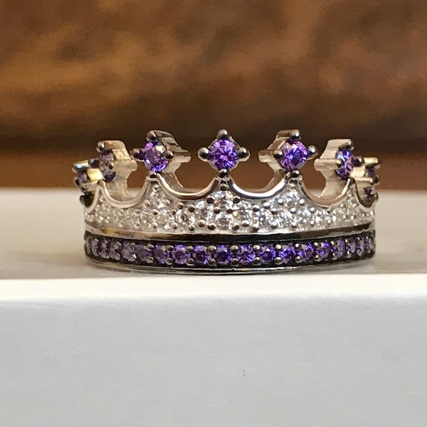 Crown Ring - Etsy
