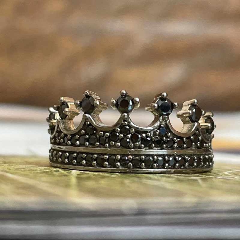 Black Crown - Etsy