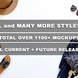 Mockup Bundle - Whole Shop Mega Bundle | All Current and Future Mockups ...