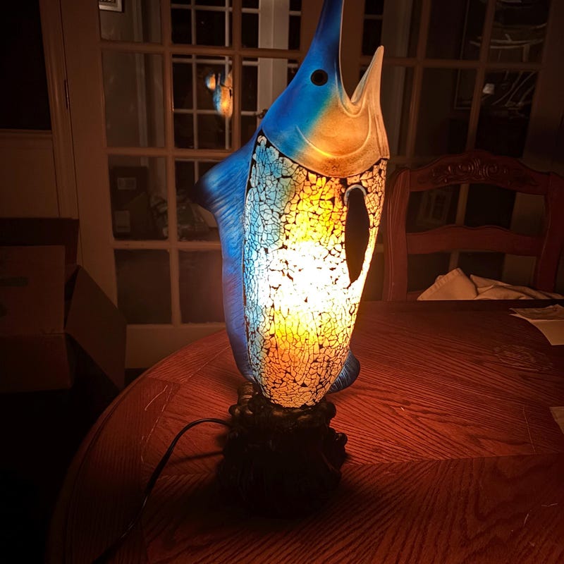 Fish Lamp - Etsy
