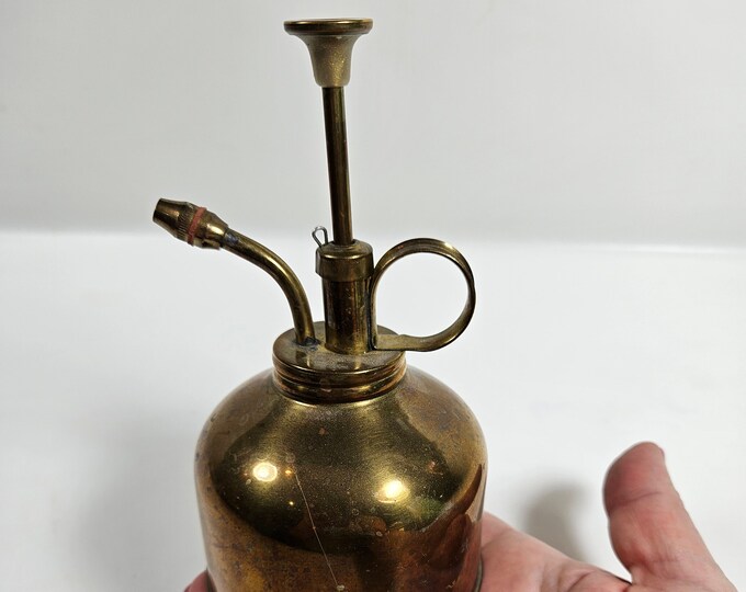 Vtg Brass Atomizer, 6.25 Inches Tall // Houseplant Mister - Etsy