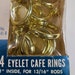 Vtg New Unused Cafe Curtain Rod Rings, 1 Inch Inside Diameter // Kirsch ...