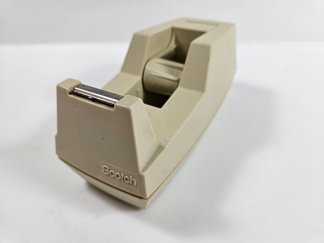 CLOSEOUT Vtg Scotch Tape Dispenser // Weighted, Desktop Tape Holder - Etsy