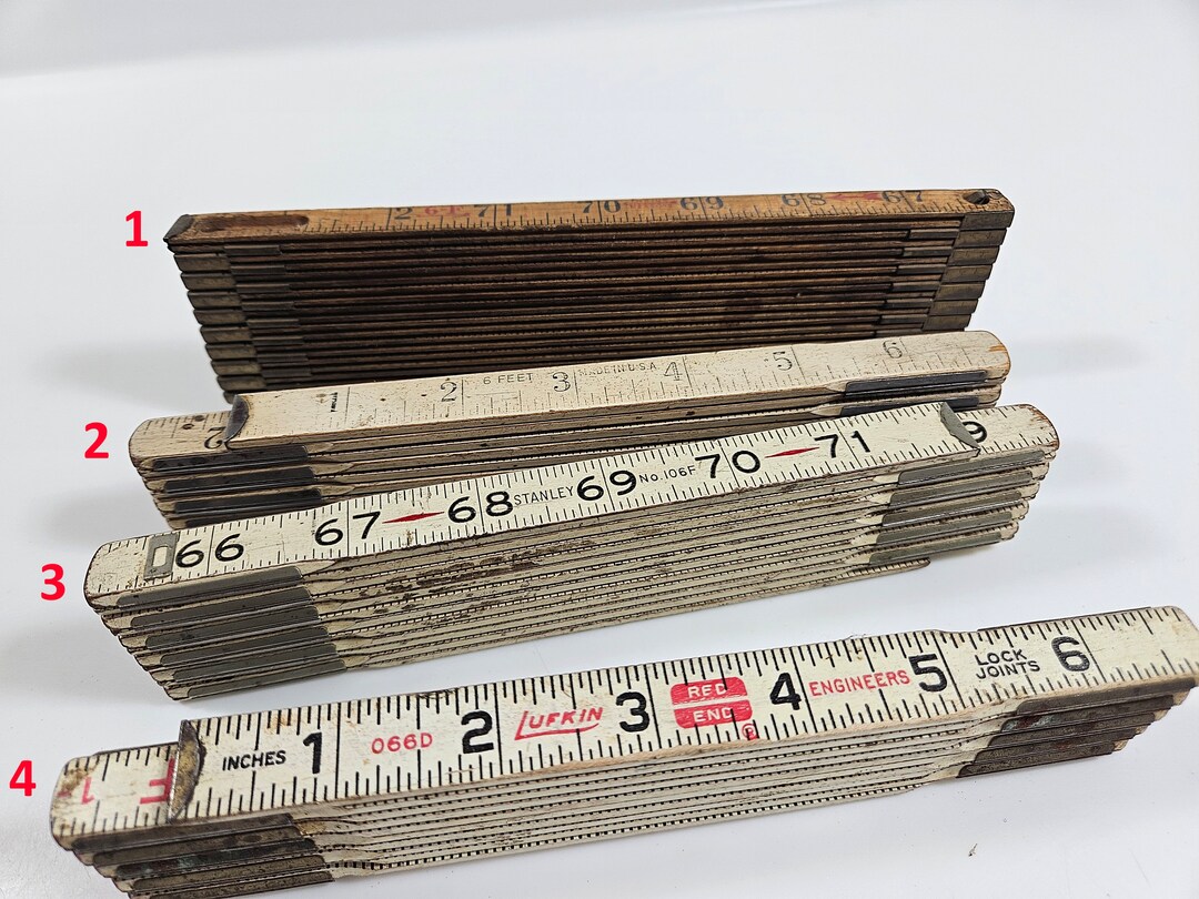 Vtg Fold-out Wood Ruler, 4 Choices - Etsy