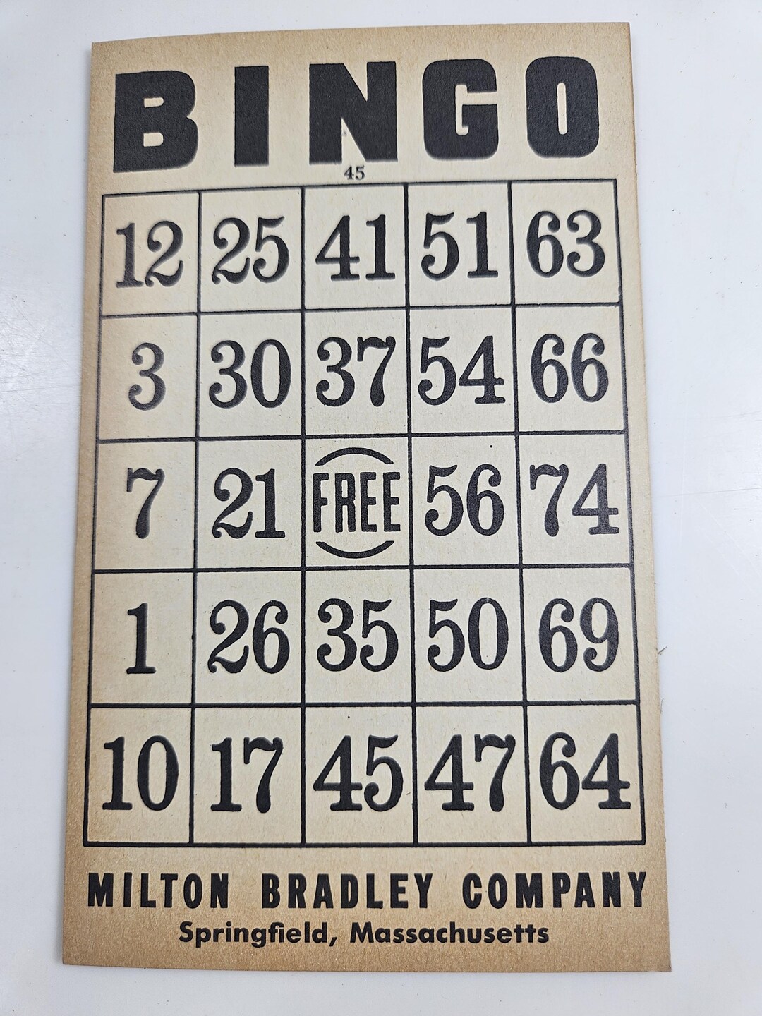 3 Vtg Bingo Cards // Cardstock Cards Are 5.75 X 3.5 Inches - Etsy