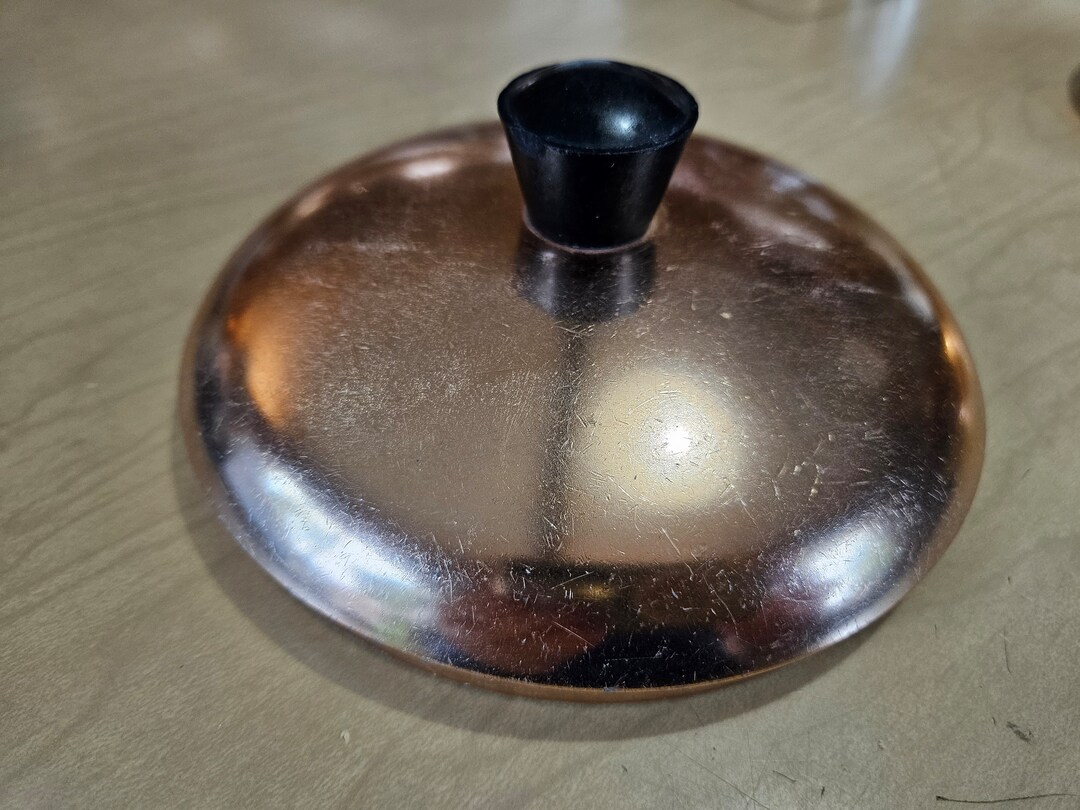Vtg Anodized Aluminum Copper Color Lid for Cooking Pot or Pan, 4 Size ...