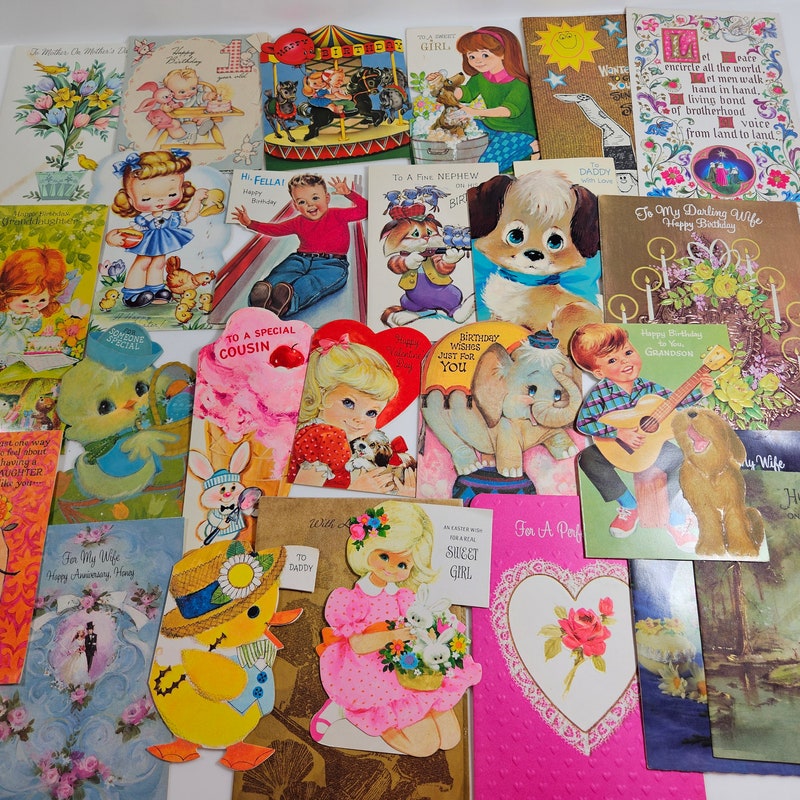 1950s Greeting Card - Etsy