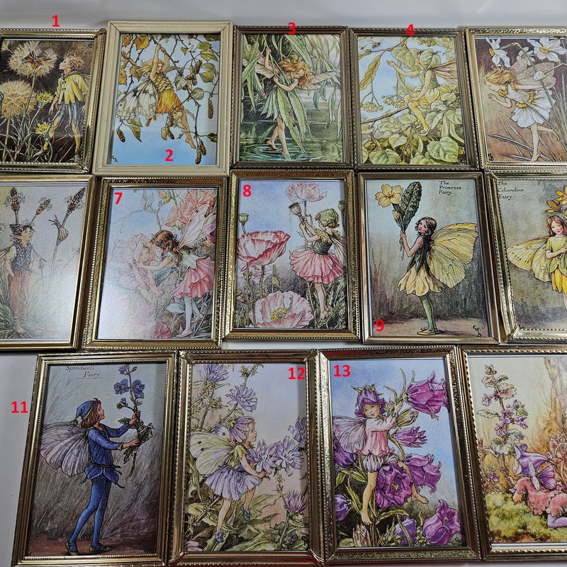 Vintage Fairy Print - Etsy