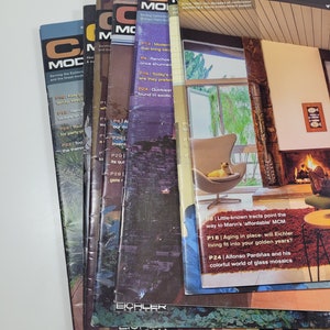4-pack CA Modern Eichler Network Magazines // You Choose Which Ones - Etsy