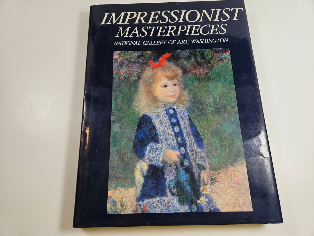 Vtg Art Book, Impressionist Masterpieces // National Gallery of Art ...