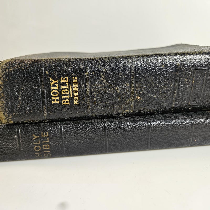 Antique Bible - Etsy