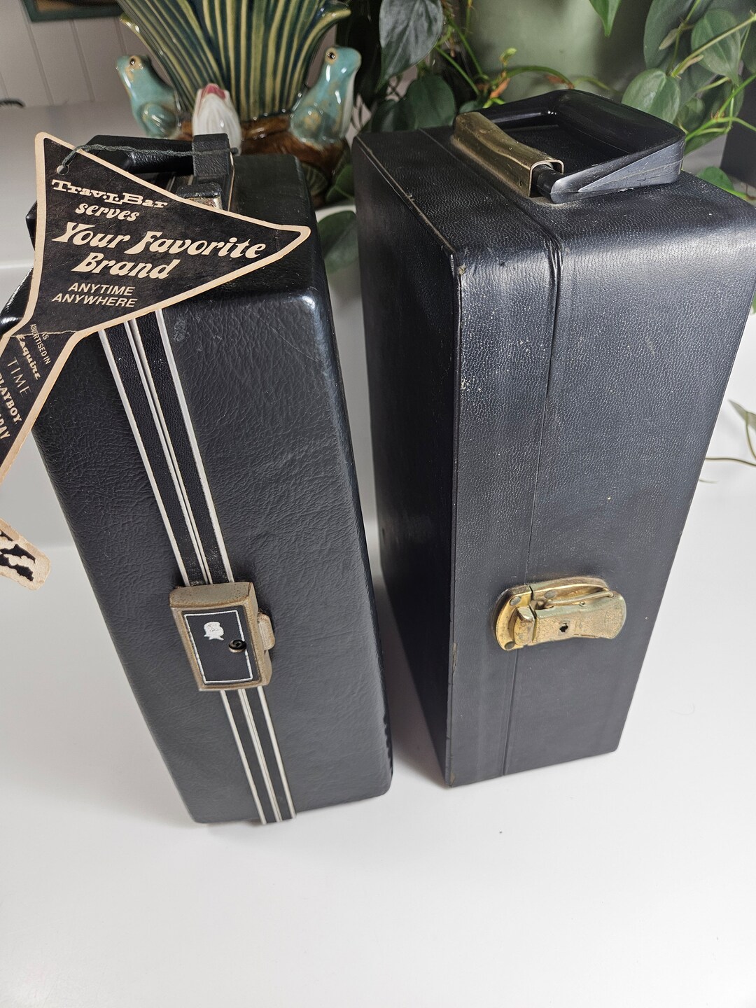 Vtg MCM Portable Bar, Two Choices // Trav-l-bar by Ever-wear - Etsy