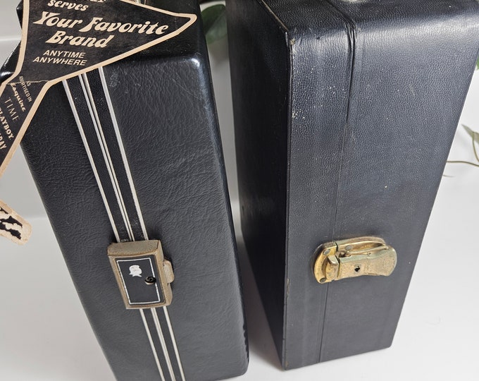 Vtg MCM Portable Bar, Two Choices // Trav-l-bar by Ever-wear - Etsy