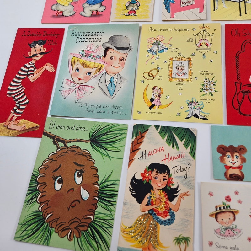 1950s Greeting Card - Etsy