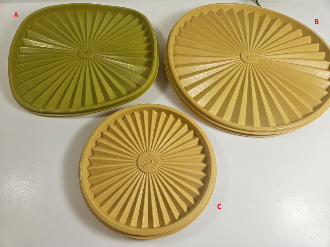 Choose Your Vtg Replacement Tupperware Lid // 6 Inch Round, 10 Inch ...
