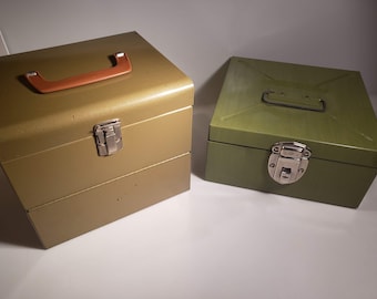 Green Metal Box | Etsy