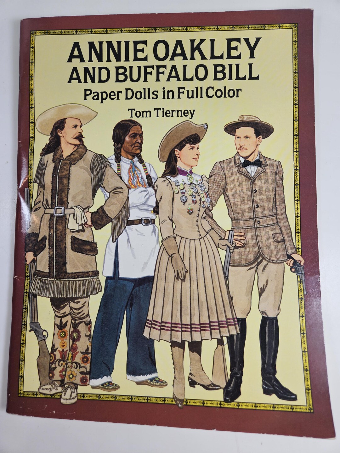 Annie Oakley and Buffalo Bill Paper Dolls Book, Unused // 1991 ...