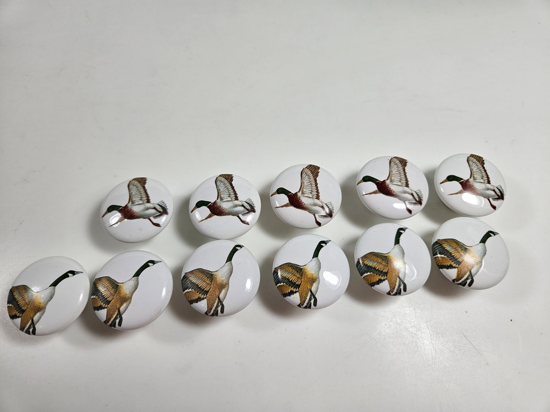 Choose Your Vtg Porcelain Knobs: Ducks or Geese - Etsy