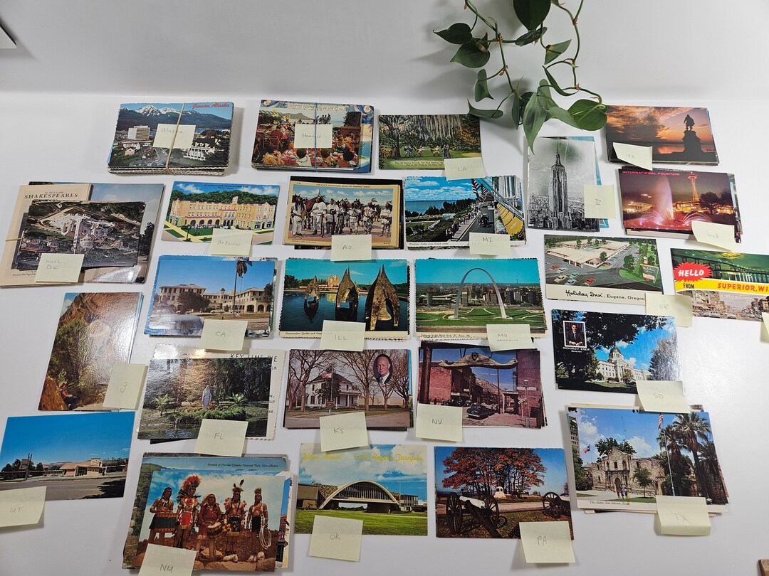 311 Vtg Postcards From All Around America // 1940s-1990s in General ...