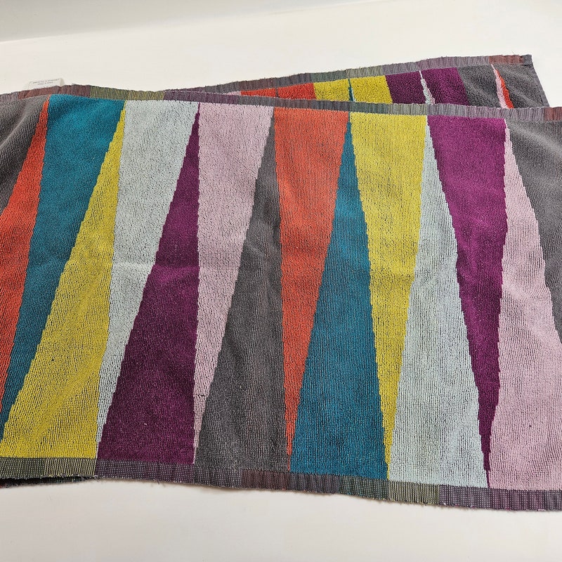 Geometric Hand Towel - Etsy