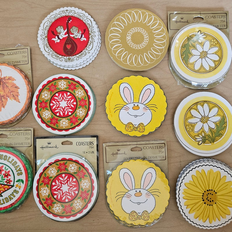Paper Coasters - Etsy