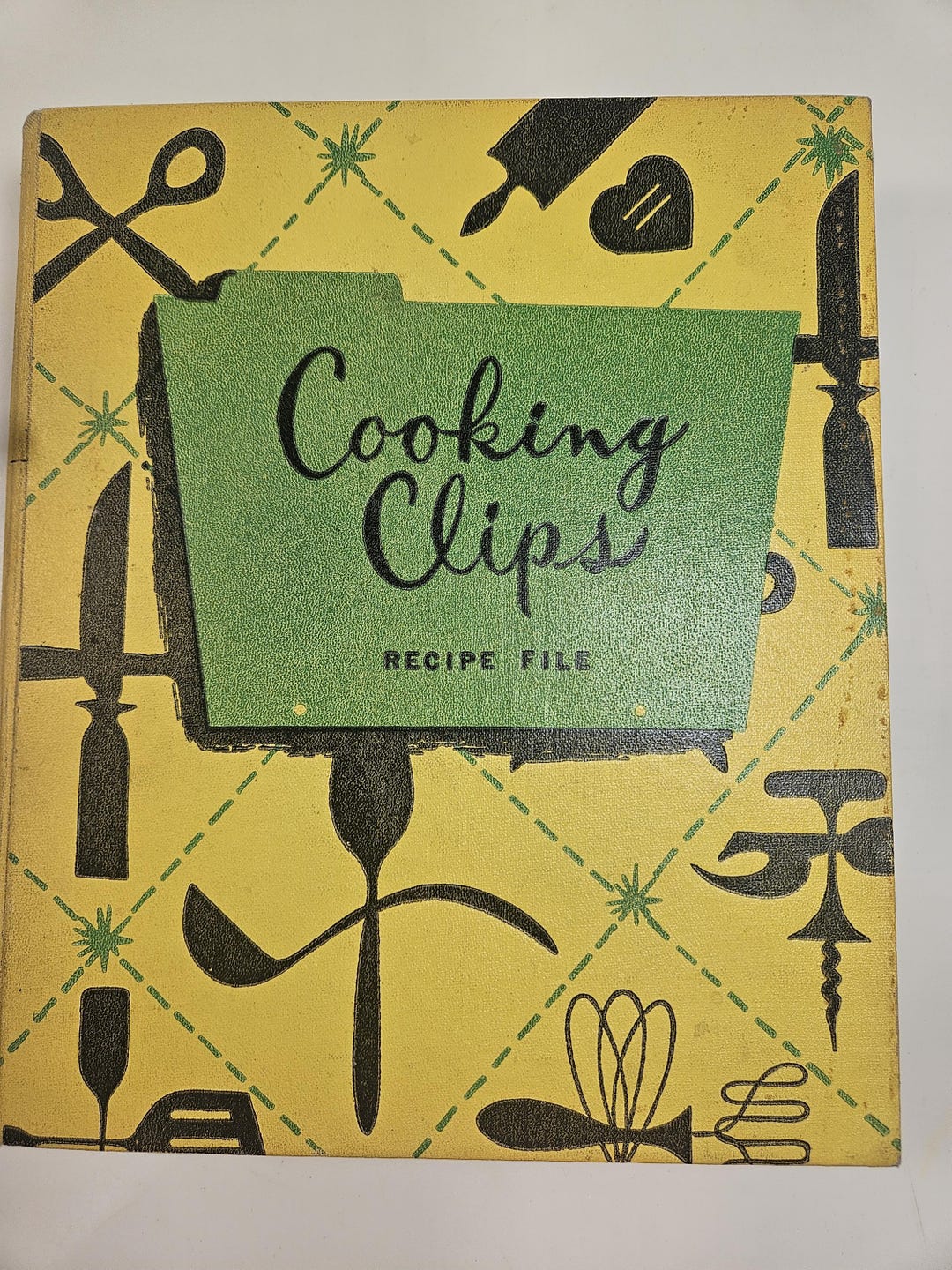 Vtg Collection of Recipes in 1950s Recipe File Book - Etsy