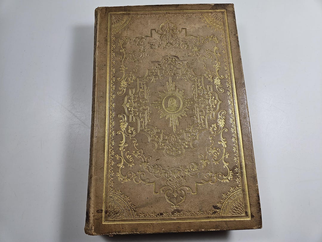 1847 the Opal Hardbound Book // J.C. Kriker, New York // 9 X 6 X 1.5 ...