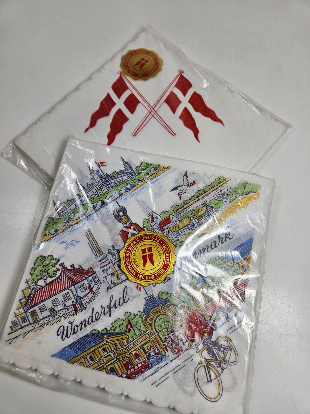 Set of 2 Packs NOS Danish Paper Napkins, 45 Napkins Included ...