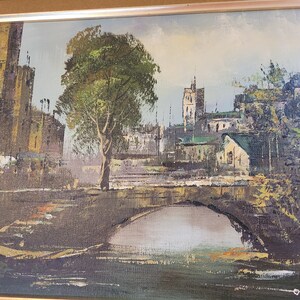 Vtg Mid Century Oil Painting Signed by Joseph Oliveri - Etsy